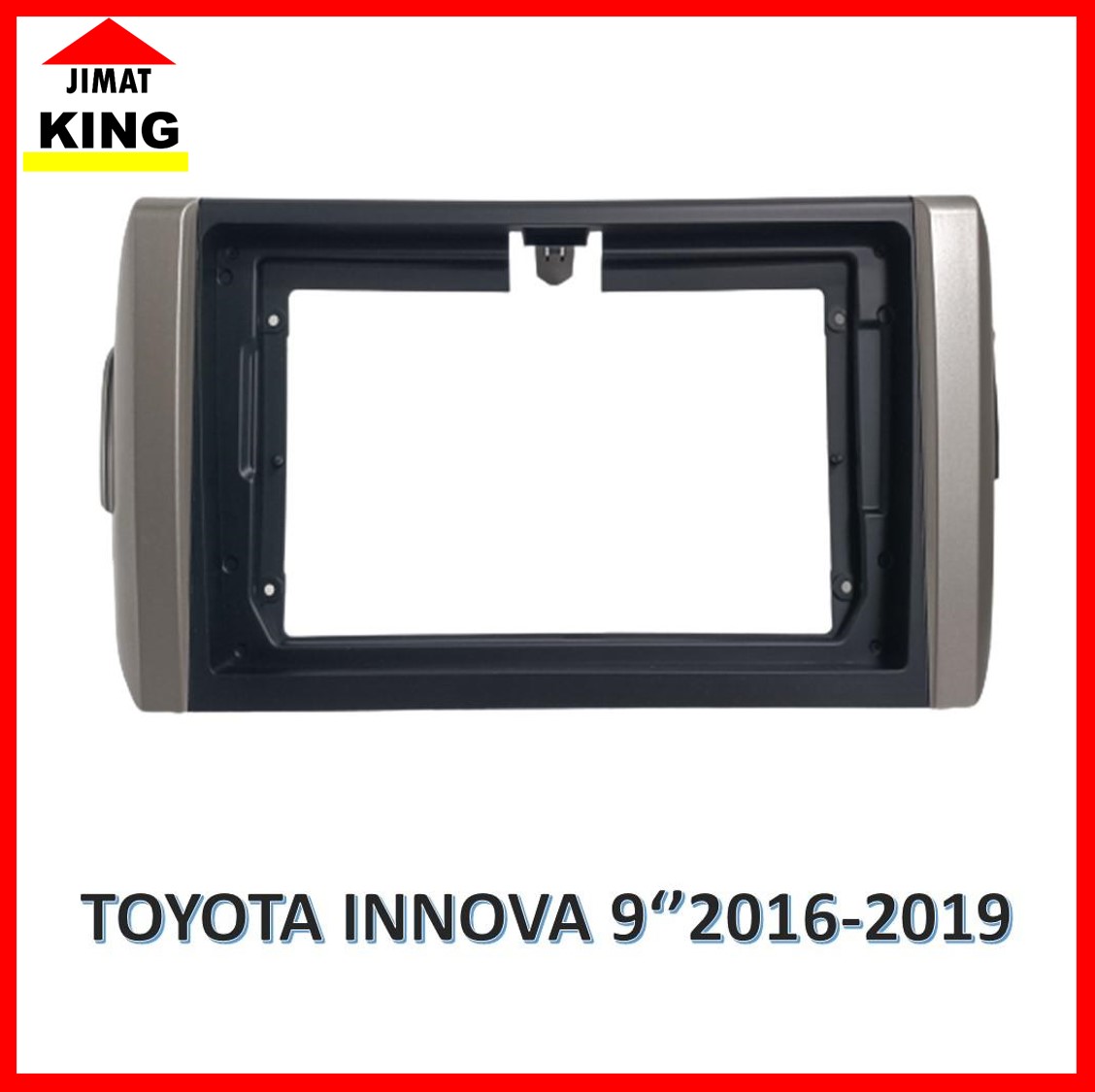 Android Player Casing TOYOTA INNOVA 9'' 2016-2019 BLACK (WIth PNP ...