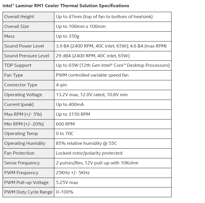 [NEW] Intel® Laminar Cooler | Intel LGA 1700 / 1851 CPU Original & New ...