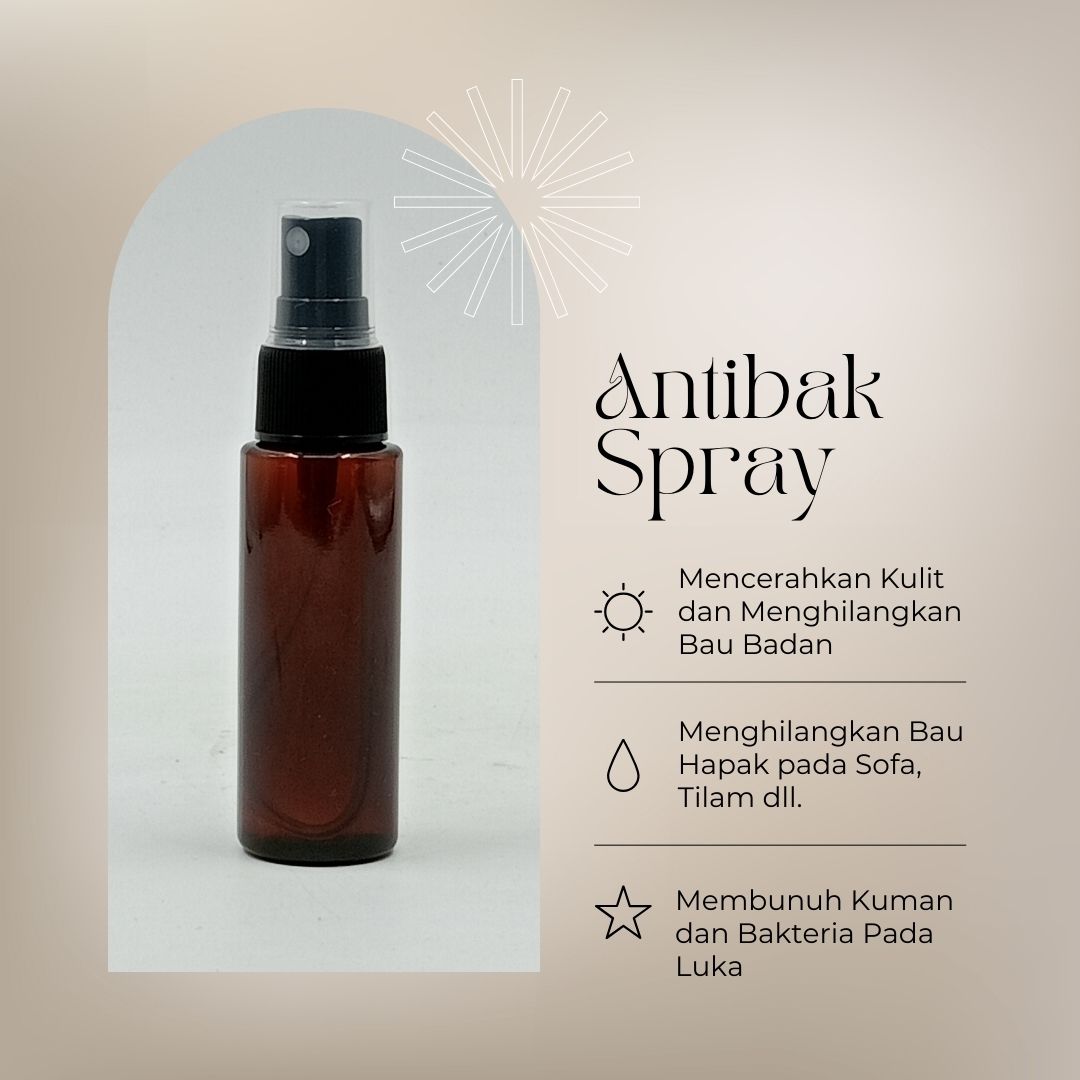 🔥 ANTIBAK SPRAY 💯NATURAL Deodorant by Alternative Healing Body Odor ...