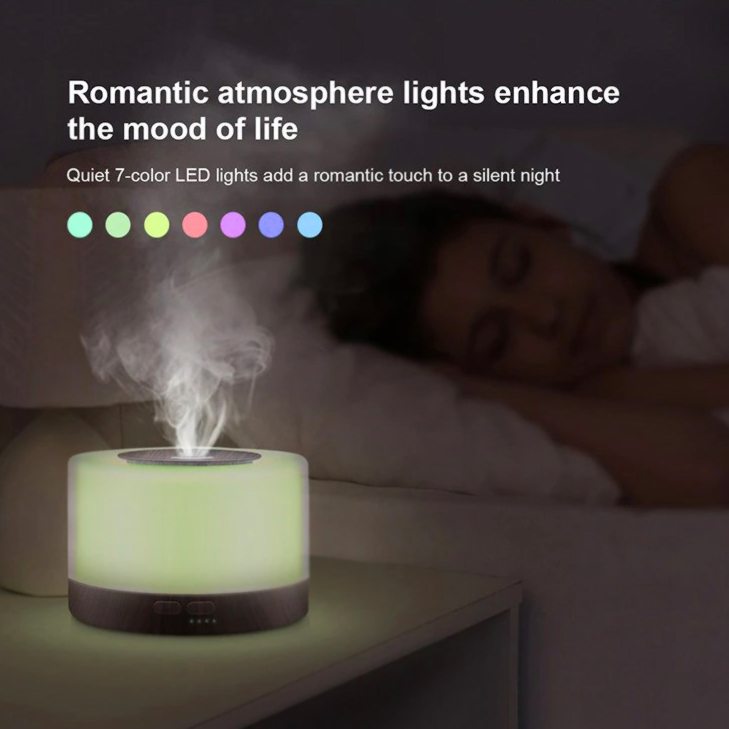 Bluetooth Speaker Aromatherapy Air Diffuser 500ml Essential Oil ...