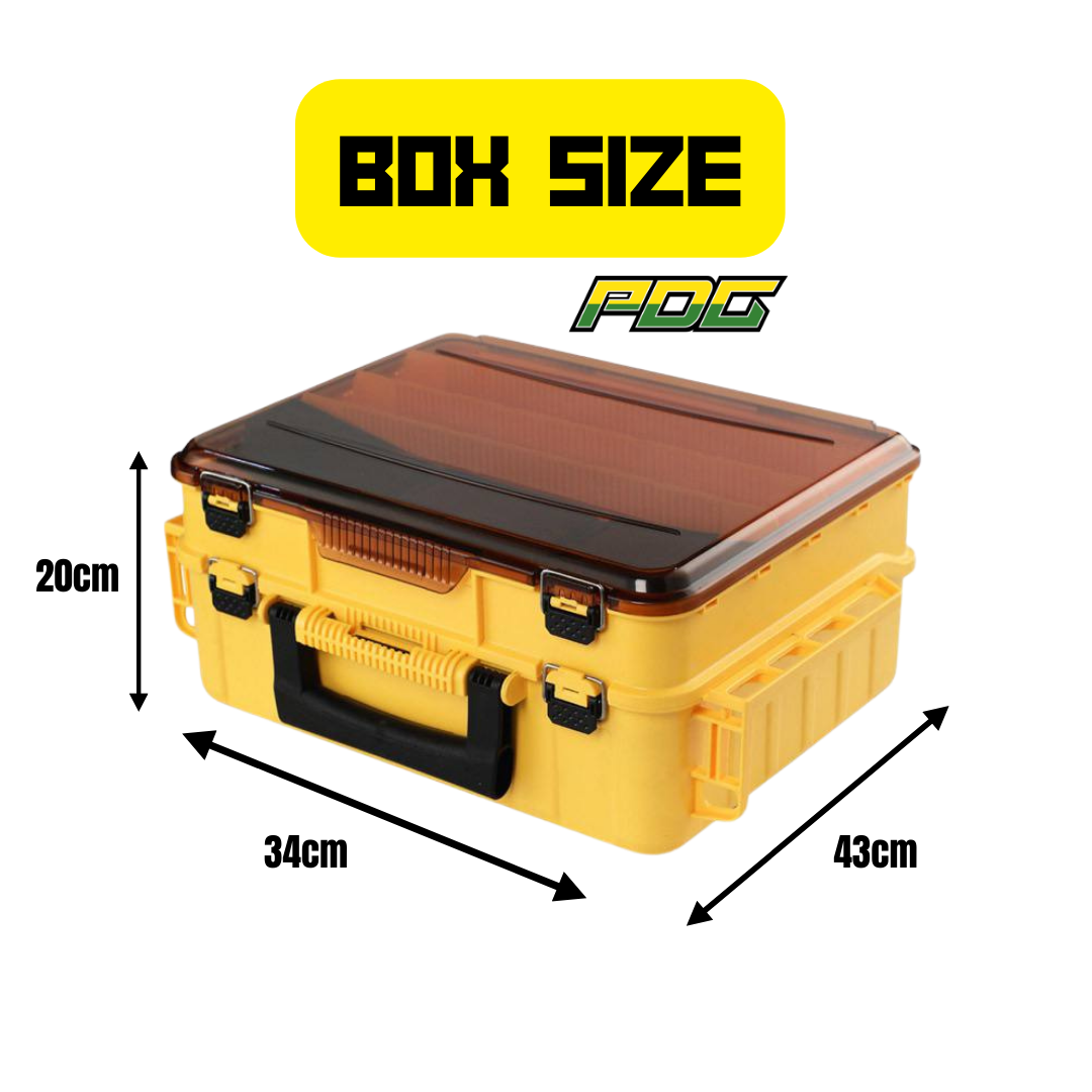 PDG Fishing Box Casting Box Multi Tackle Box Umpan Meiho Versus Box ...