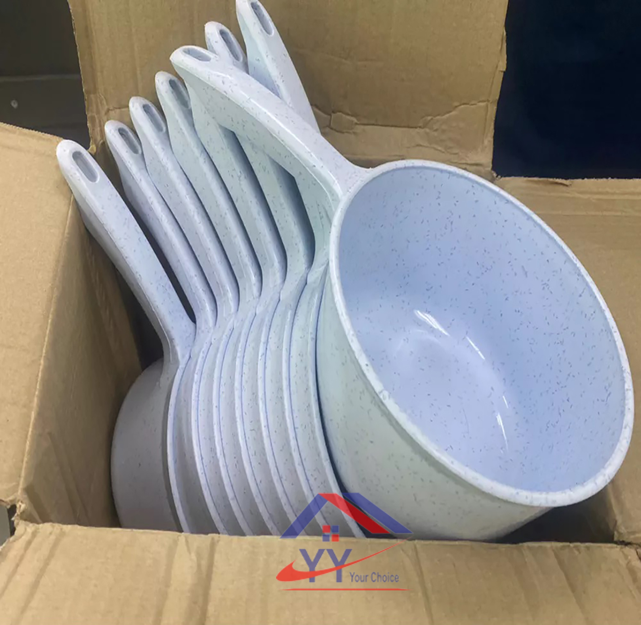 Dolphinware 808 Plastic Dipper Long Handle Water Dipper Gayung Plastik ...