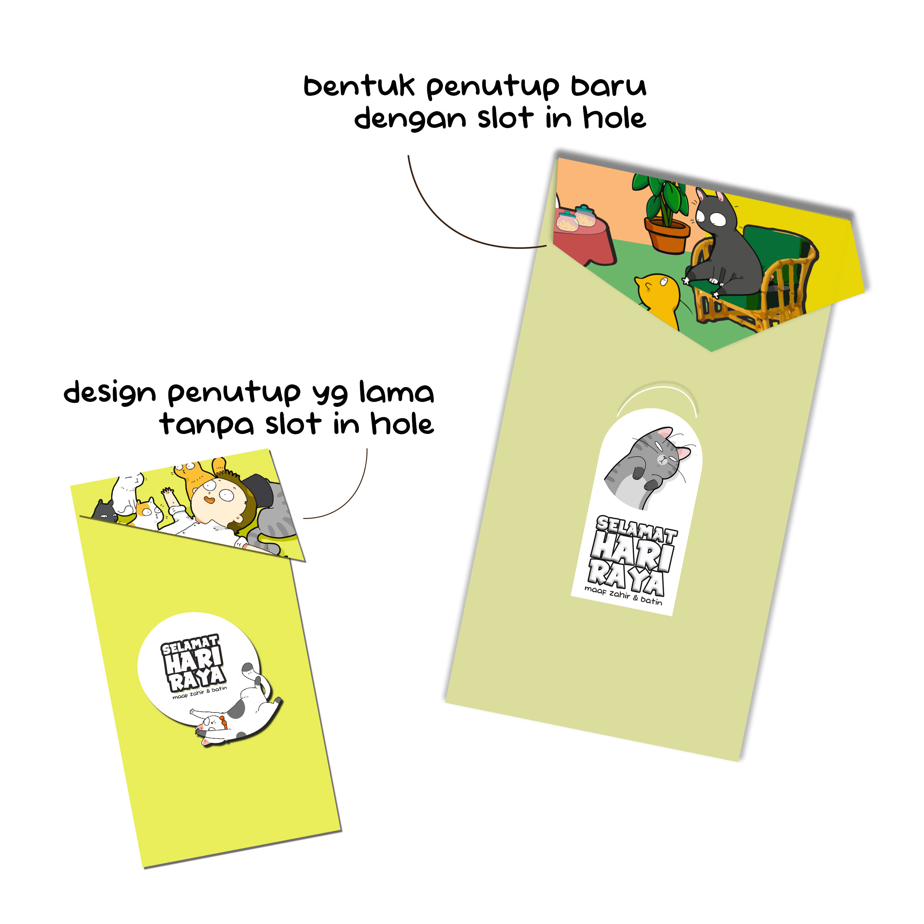 SAMPUL RAYA KUCING EKSKLUSIF BY AJISTHECAT | Shopee Malaysia