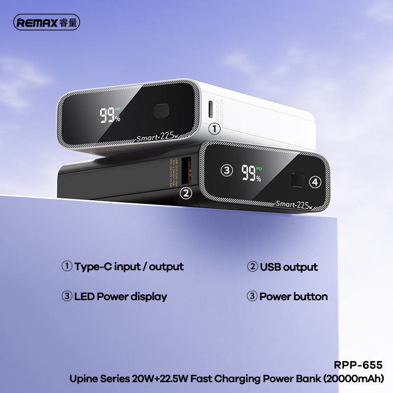 [ CCC ] Remax RPP-653/RPP-656/RPP-655 Upine Series 65W/30W/22.5W PD+QC ...