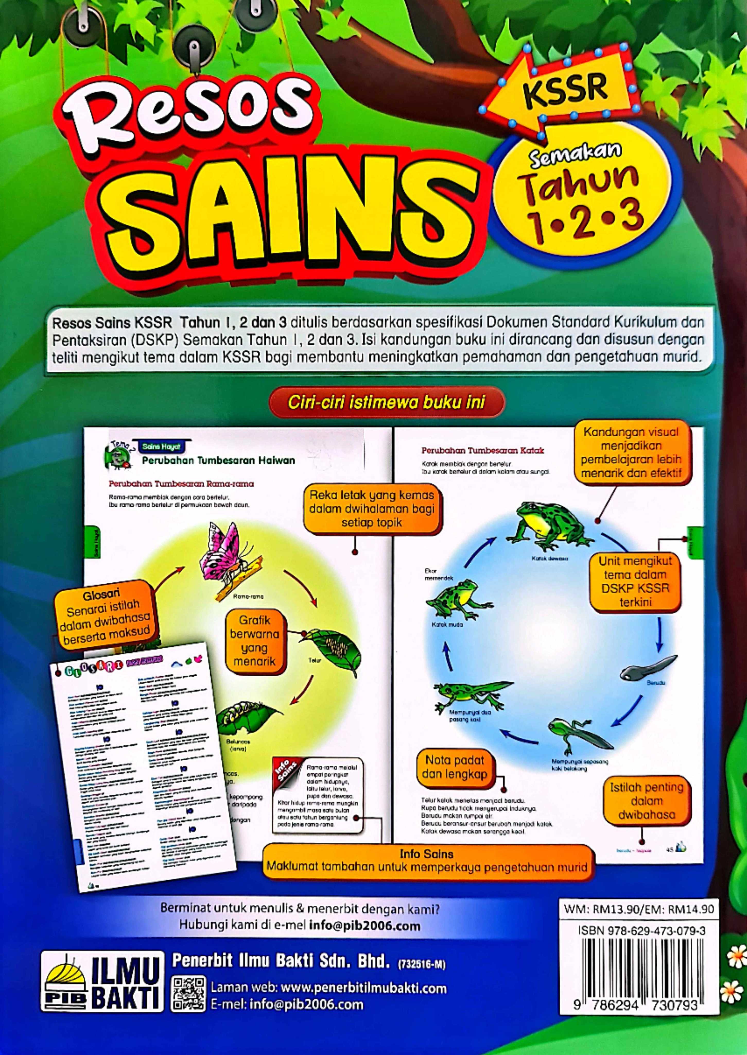 RESOS SAINS KSSR SEMAKAN TAHUN 1.2.3 - PENERBIT ILMU BAKTI | Shopee ...