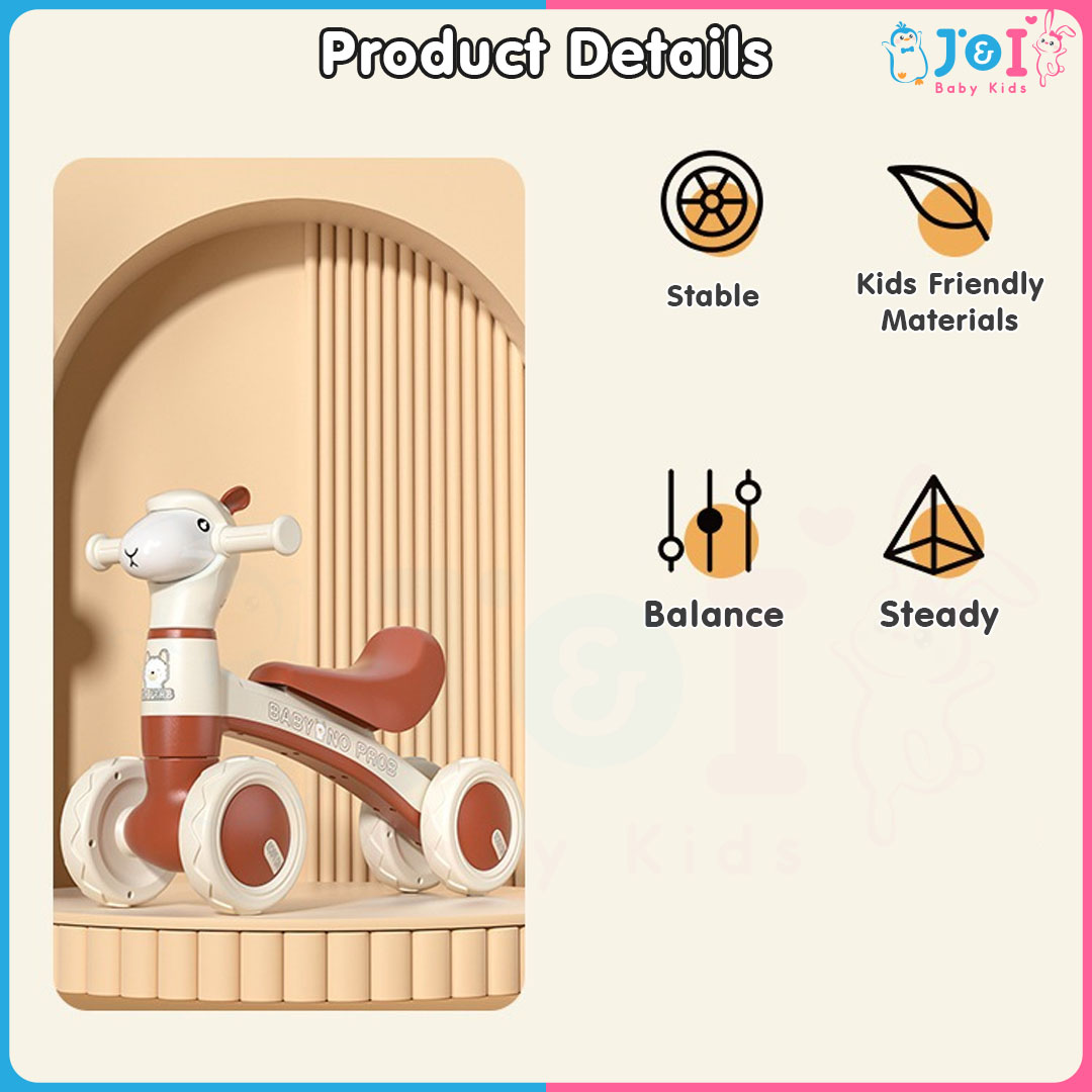 Alpaca Baby Sport Balance Walker Glider Mini Bike Learning Tricycle ...