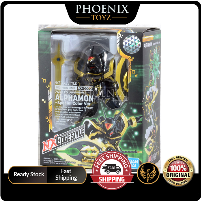 [PhoenixToyz] 100% ORIGINAL Bandai Nxedge Style Digimon NX-0070 Alphamon Special Color Version ...