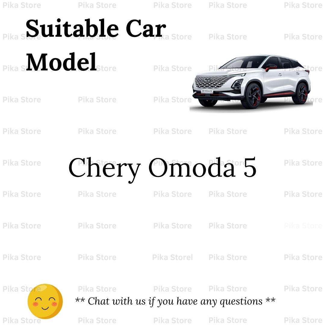 Chery Omoda Emblem Logo Sticker Chery Emblem Car Bonet Wording Rear ...