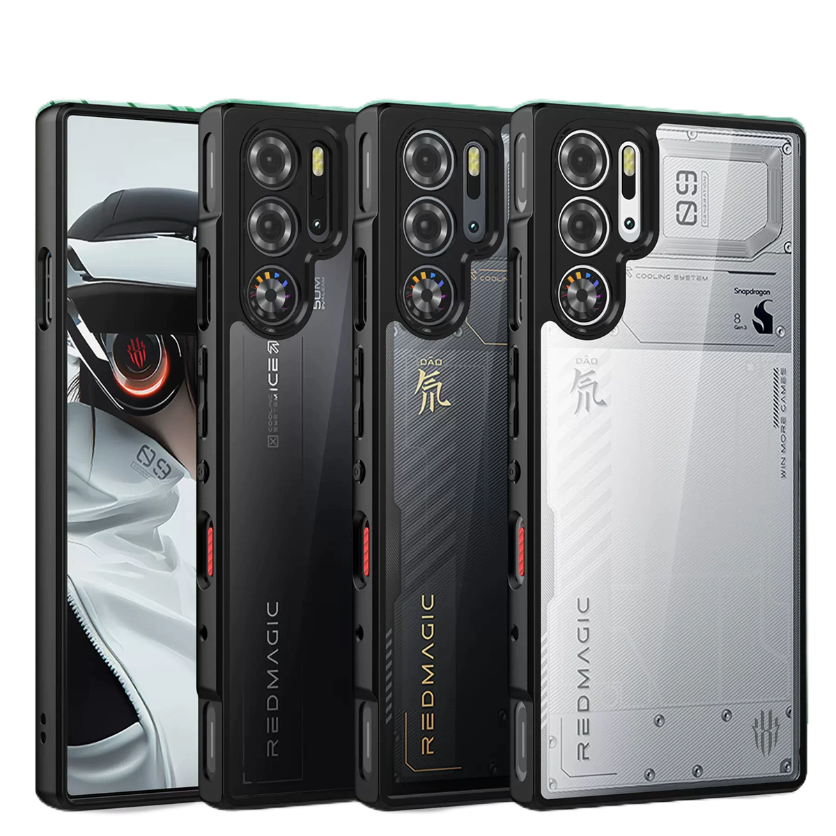 Red Magic 9 Pro Case Casing Cover Shockproof Case RedMagic 9 Pro Plus ...