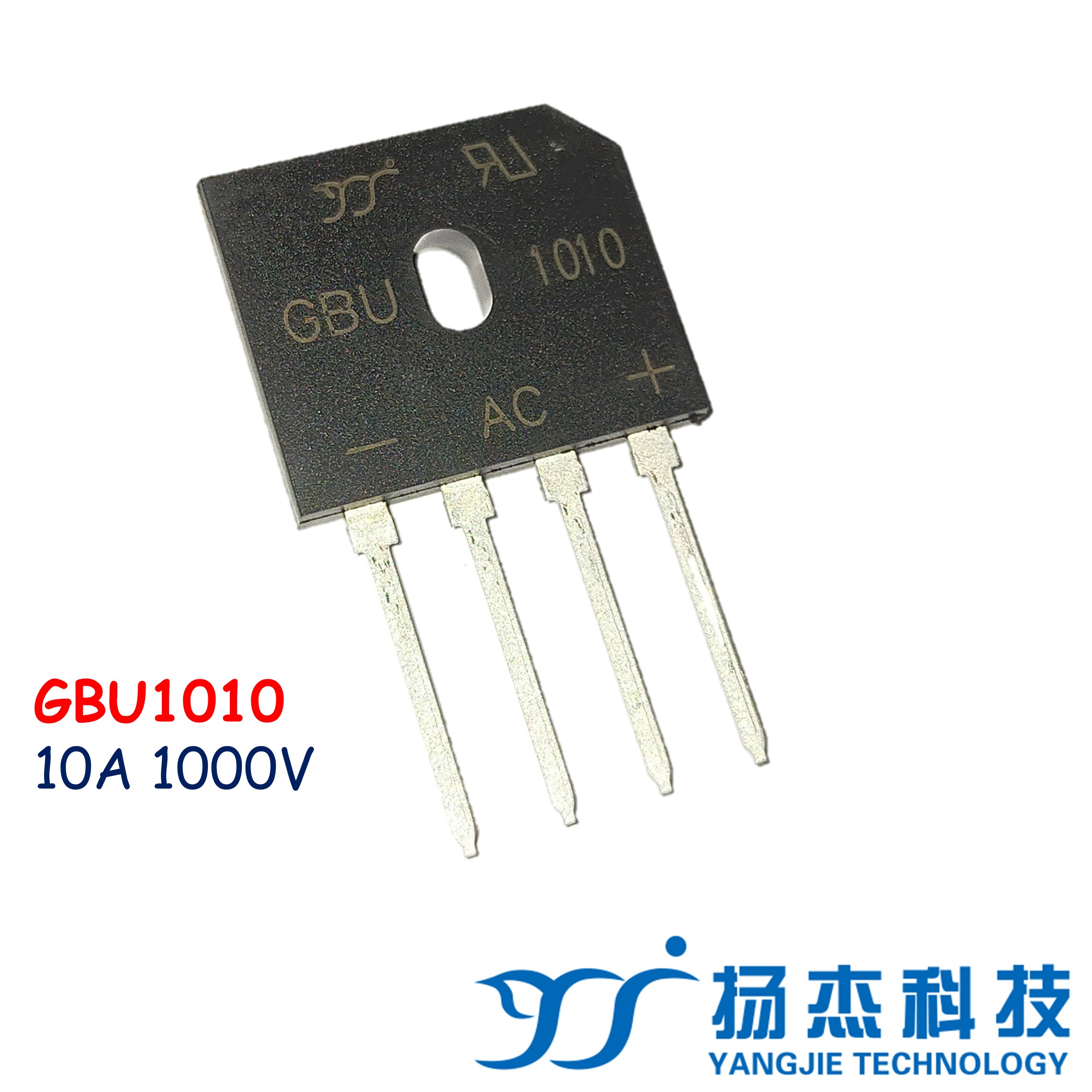 GBU810 GBU1010 GBU1510 GBU2510 Bridge Rectifier Penerus Jambatan 1000V ...