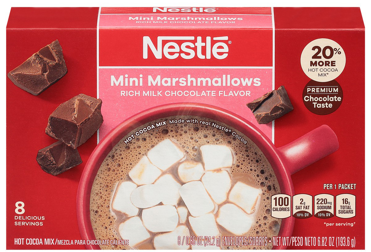 🇺🇸 Nestle Hot Cocoa Mix (Zero/ Rich Milk Chocolate/ Mini Marshmallows ...