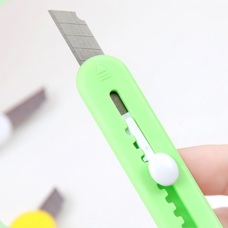 𝐂𝐎𝐌𝐅𝐎𝐑𝐓 𝐆𝐑𝐈𝐏 Cute Mini Utility Knife Small Portable Paper Cutter Box ...