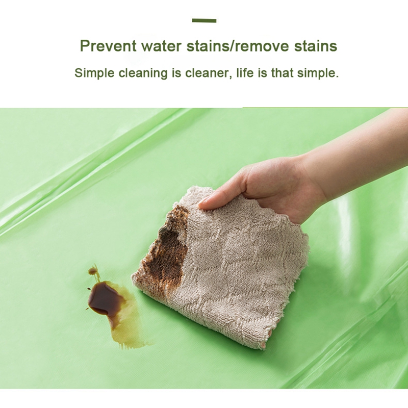 Dining Table Cloth PVC Waterproof Oilproof Anti-pollution Tablecloth ...