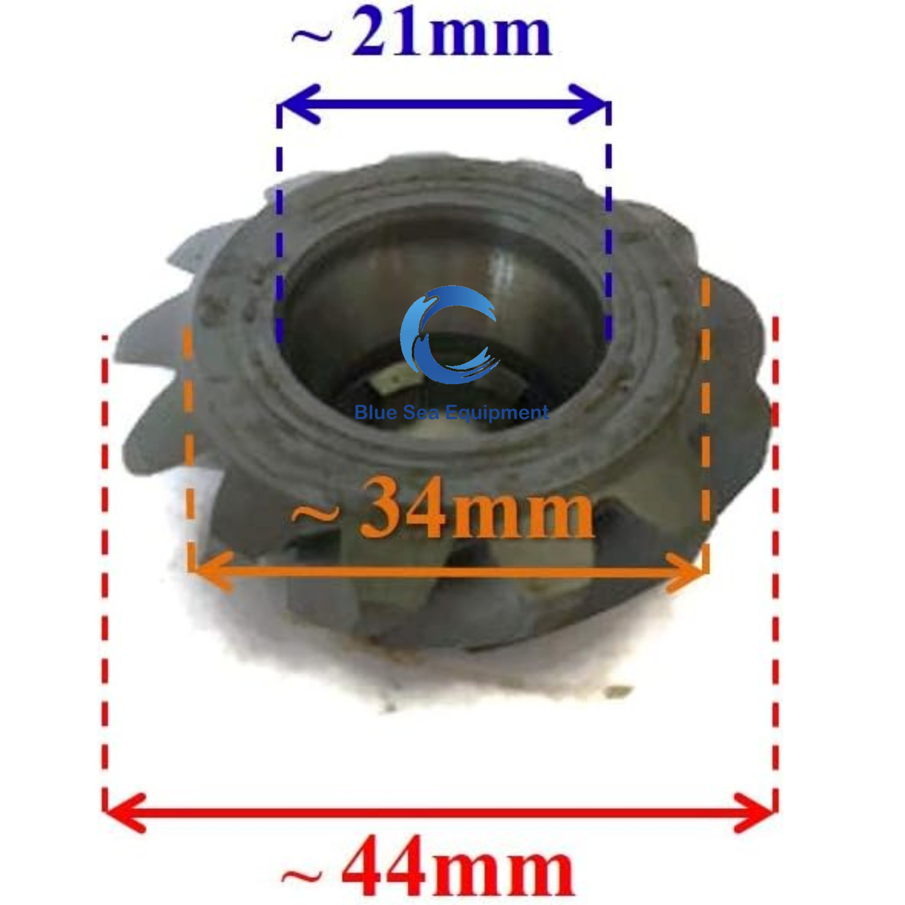 Pinion Gear E40X Yamaha Outboard 40HP (2-Stroke) - 66T-45551-00 ...