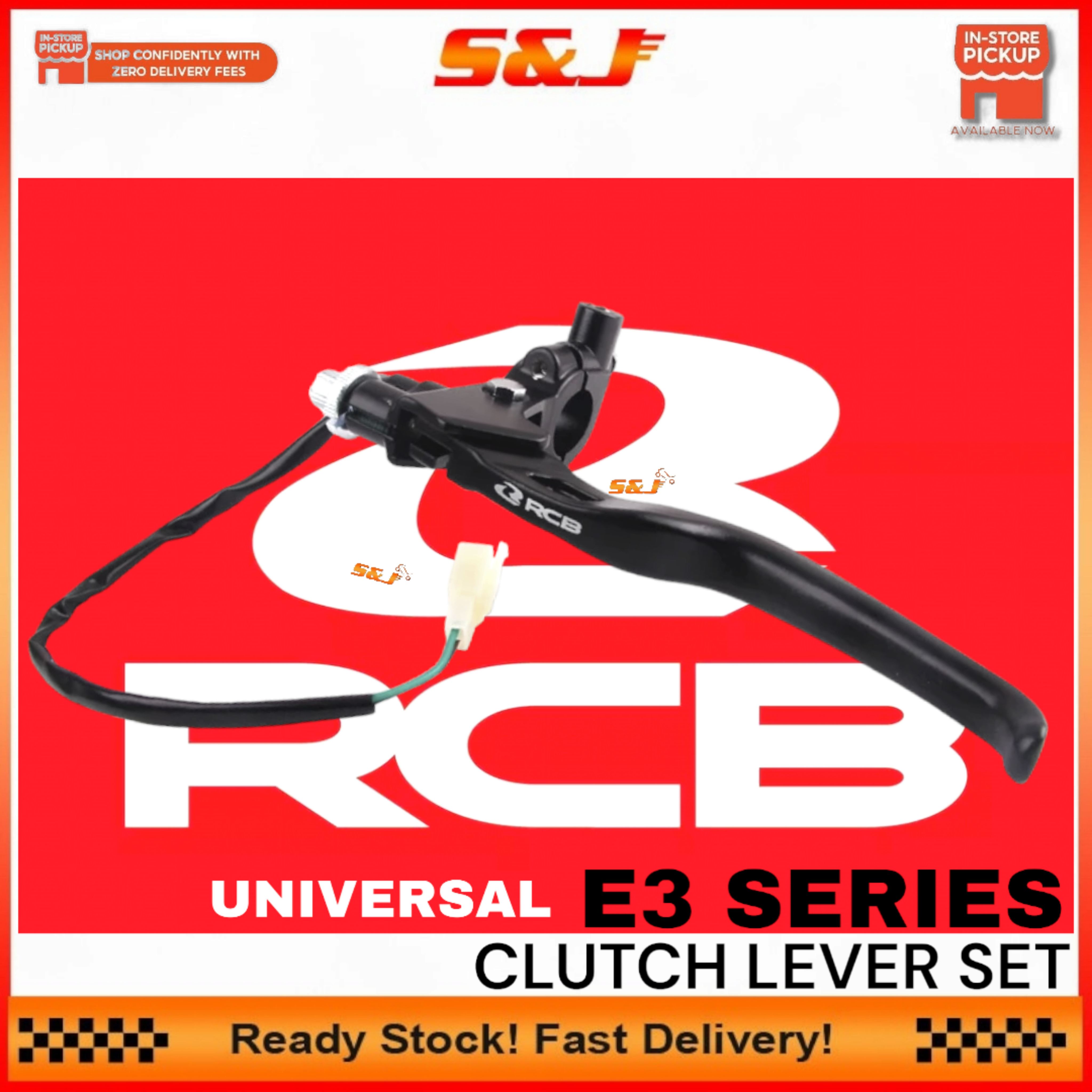 RCB E3 SERIES DISC BRAKE PUMP CLUTCH LEVER SET KIRI KANAN Y15 Y15ZR Y16 ...