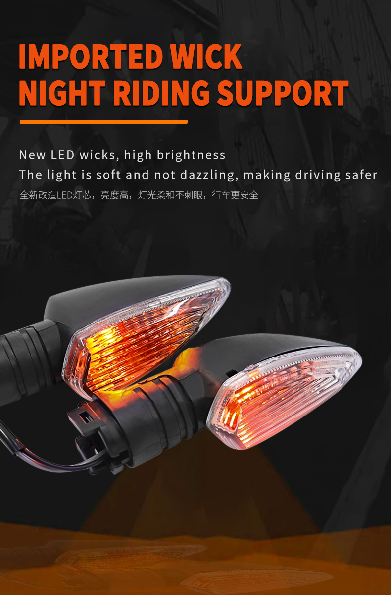 LC135 V4-V7 Signal Light 135LC V4 V5 V6 V7 Indicator Signal Depan Front Rear Lampu Dada Tinted ...