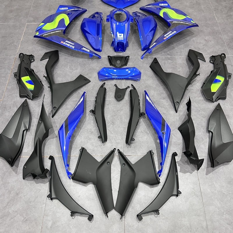 Original Doctor Yamaha R25v1 R25 V1 Cover Set Monster Coverset Full Set ...
