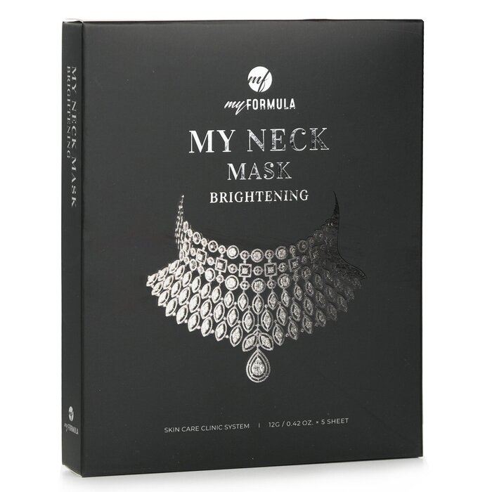 MY FORMULA - My Neck Mask Brightening - 5pcsx12g | Shopee Malaysia