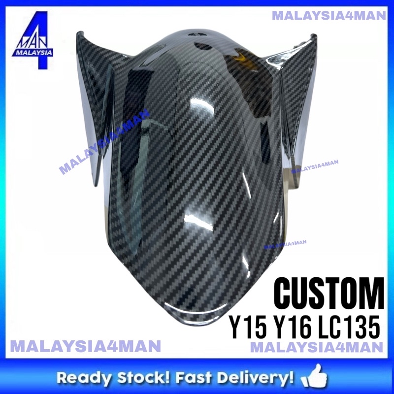 CUSTOM MAKE Y15 Y16 LC135 LCV8 Y15ZR FRONT FENDER MARGAT MUDGUARD DEPAN ...