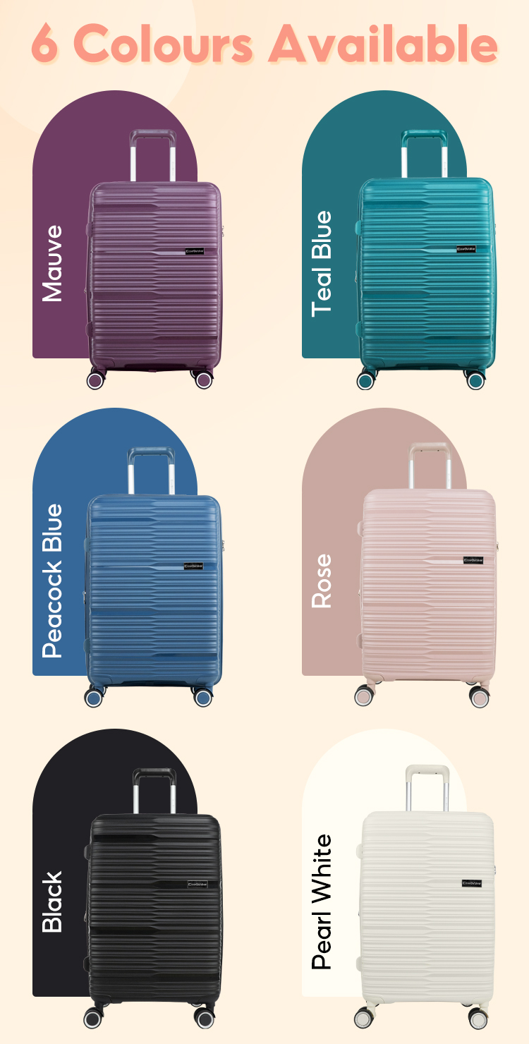 Case Valker Signature Thena 20" Unbreakable Polypropylene Suitcase ...