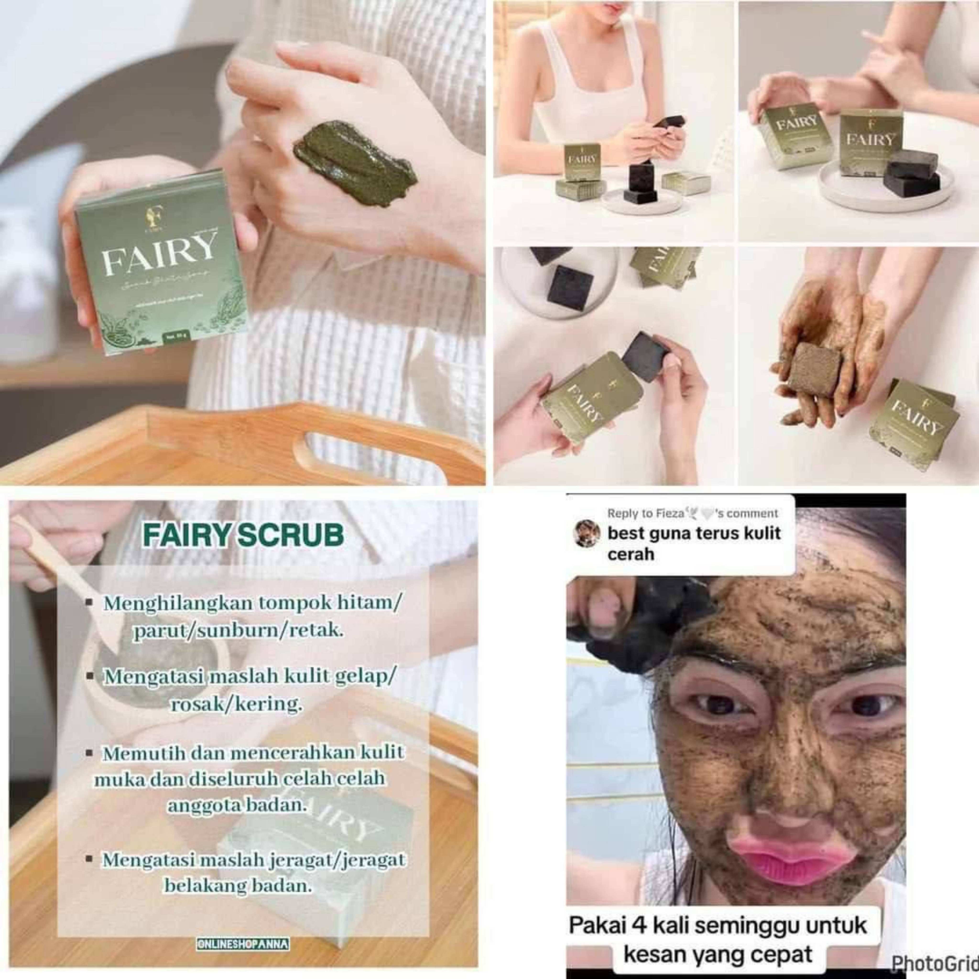SABUN SCRUB FAIRLY 50G | Shopee Malaysia