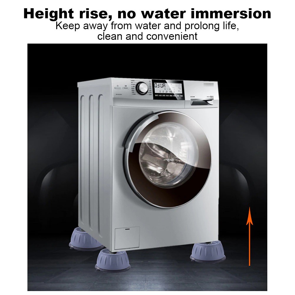 1PC Anti Slip Washing Machine Feet Mats Refrigerator Base Universal ...