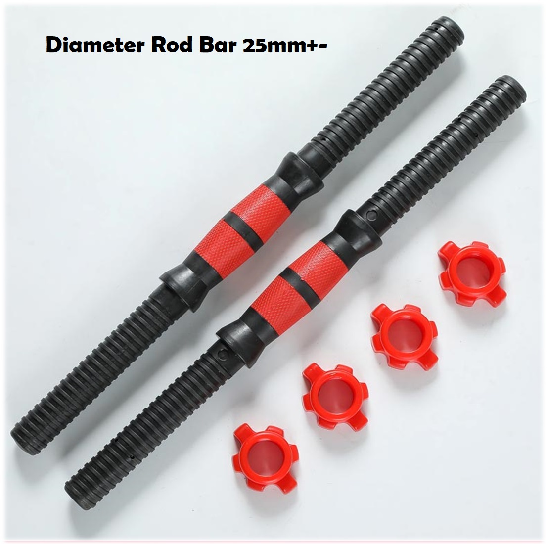 🔥🔥 Dumbbell Rod Extender Bar Length 40cm 50cm GYM Fitness Dumbbell Bar ...