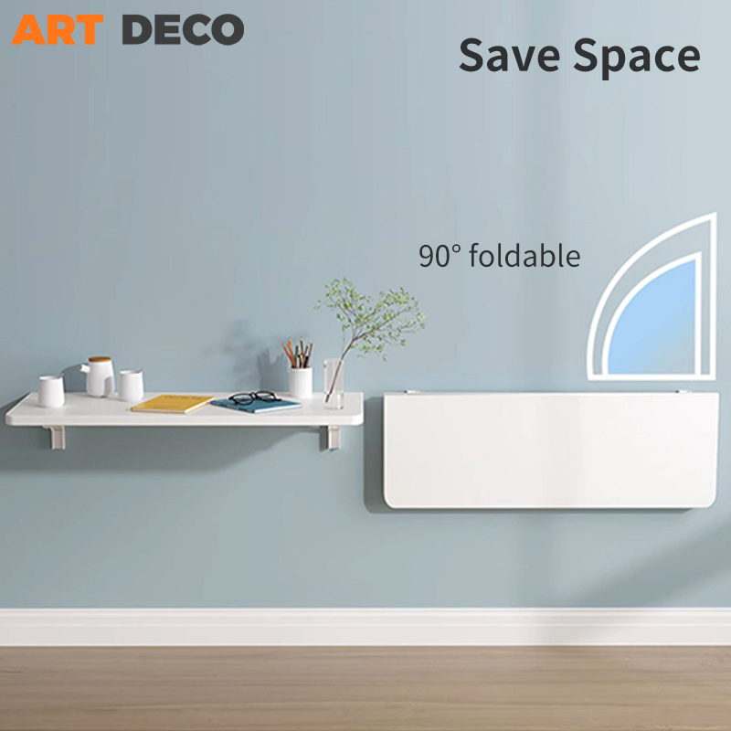 Office Table Wall Mounted Wall Table Folding Table With Bracket ...