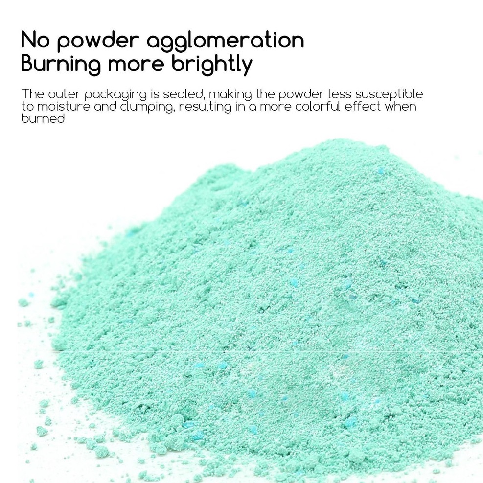 Colorful Fire Flames Powder 10/15g Flame Powder Party Decor Colorful ...