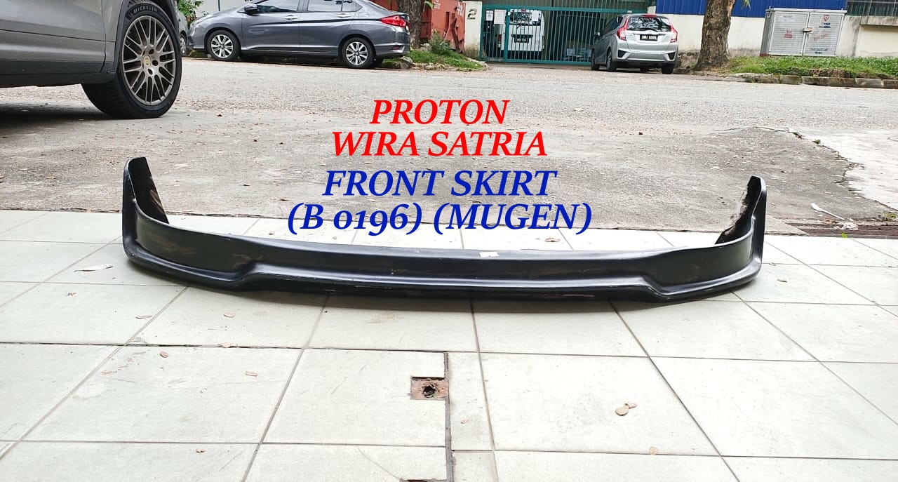 B0196 PROTON WIRA SATRIA FRONT SKIRT BODYKIT PROTON WIRA SATRIA DEPAN ...