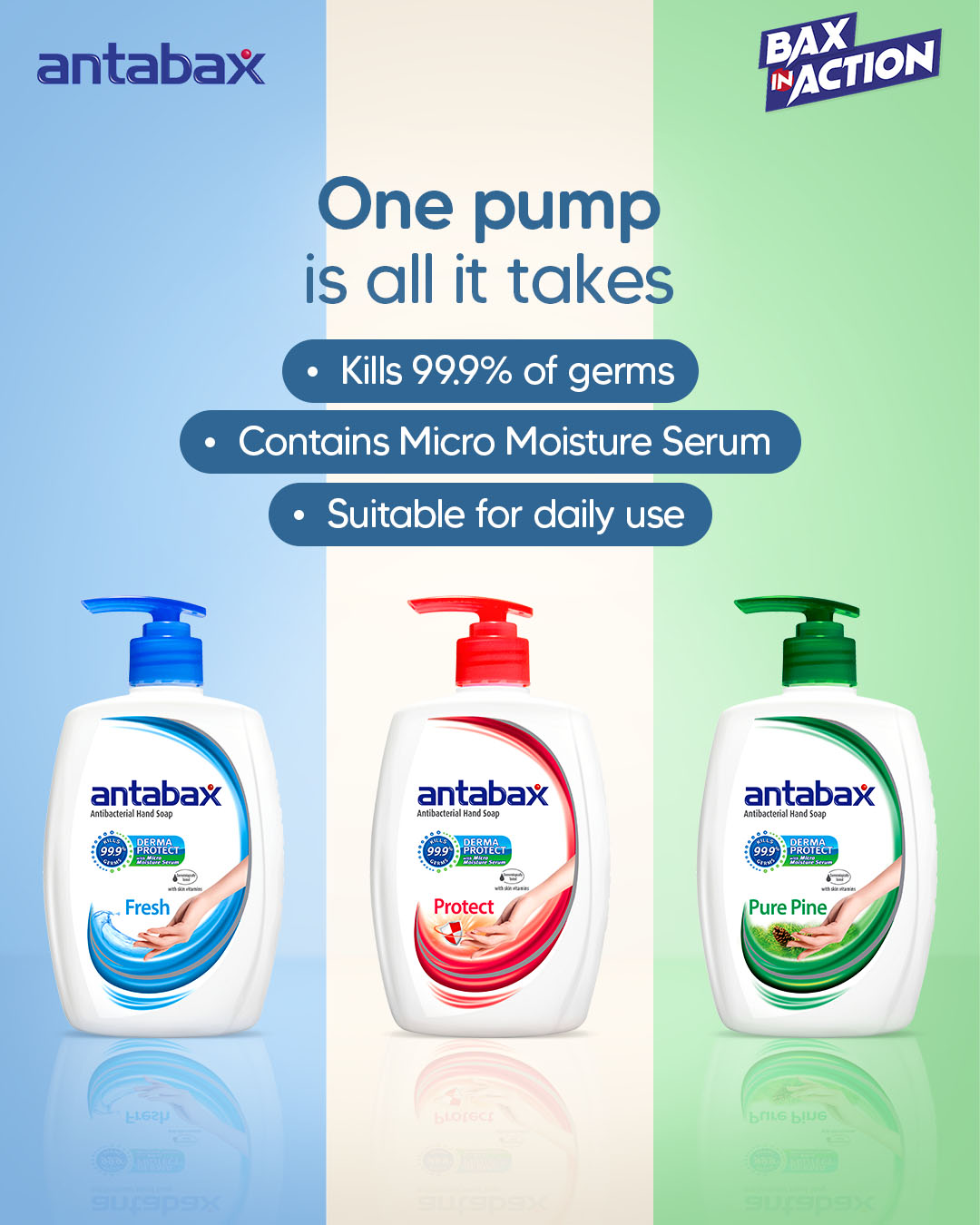 Antabax Hand Soap 400 ml - Sensitive | Shopee Malaysia