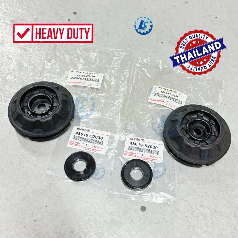 🔥Toyota Thailand🇹🇭Toyota Yaris Vios NCP150 NSP151 Front Absorber Mounting Depan Bearing 48609 ...