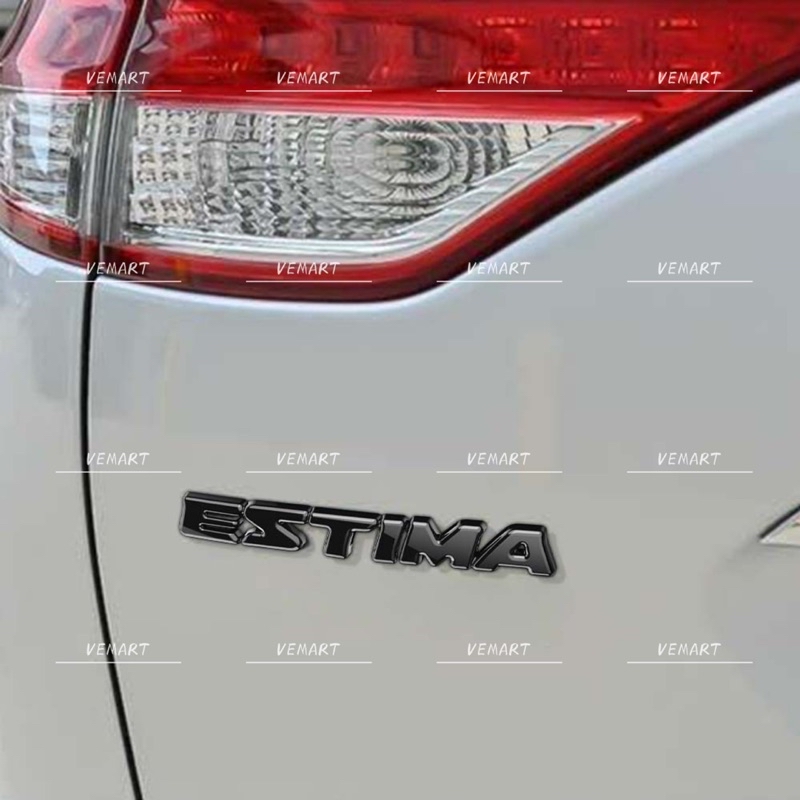 Vemart toyota estima acr50 car logo emblem cover pnp accessories ...