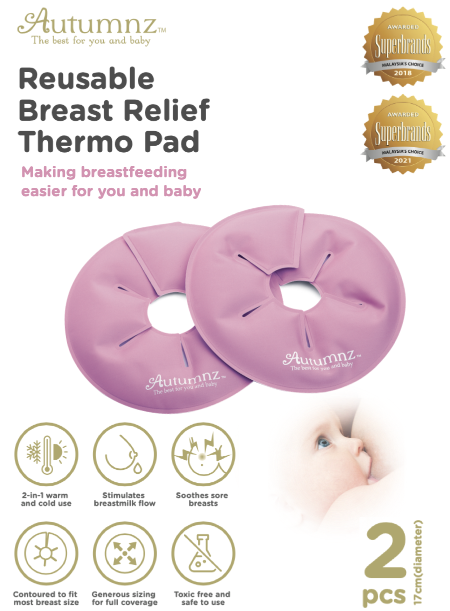 Autumnz Deluxe / Normal Reusable Breast Relief Thermo Pads *BPA free ...