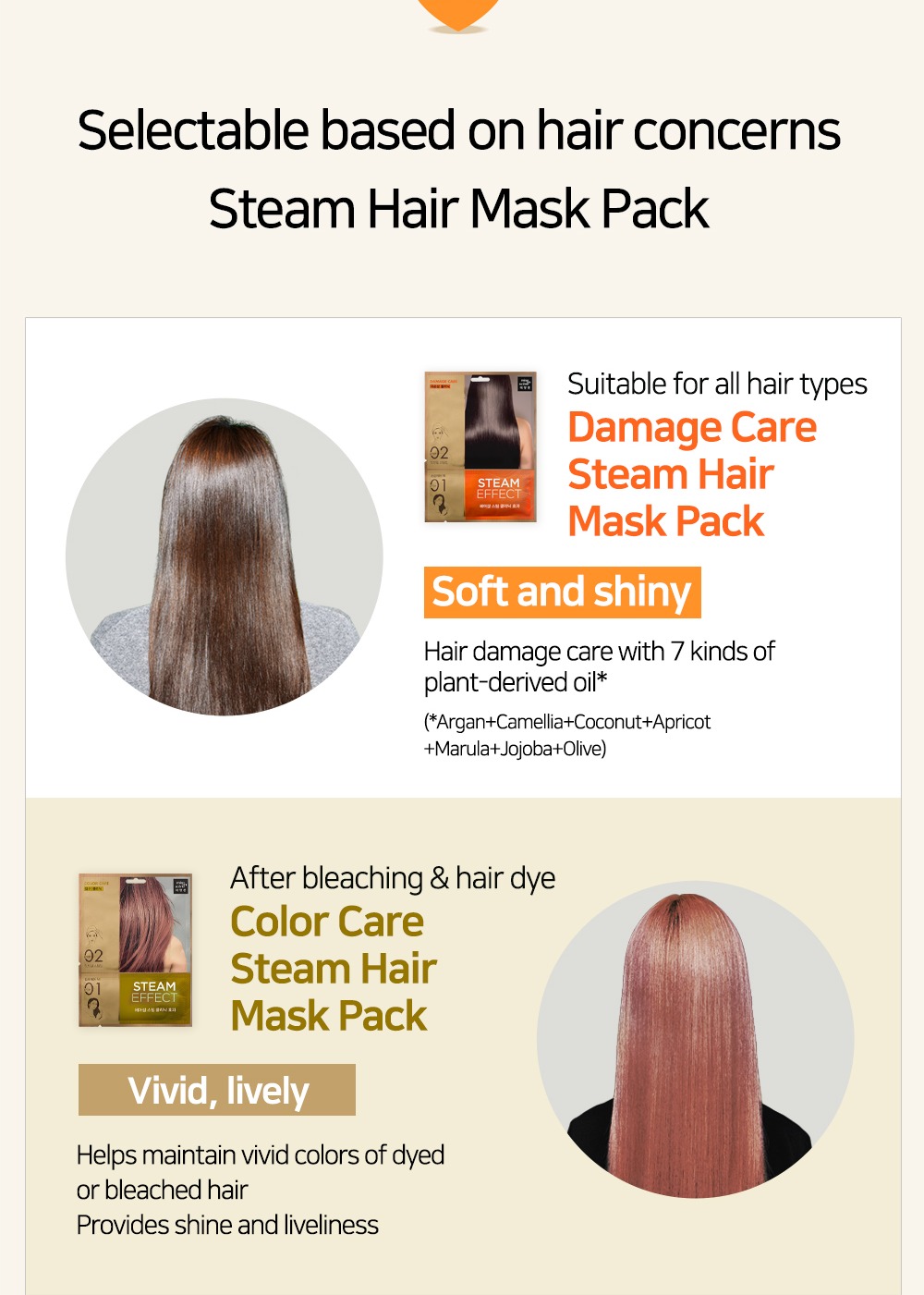 Mise en Scene Color Care Steam Hair Mask Pack | Shopee Malaysia