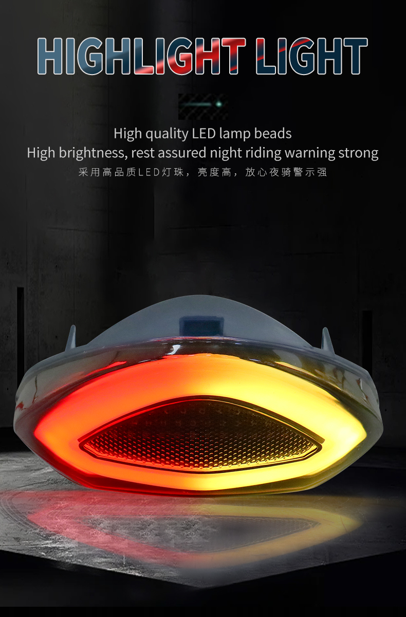 RGB LC135 V1 LC V1 LED Lampu Belakang Tail Light Lampu Signal Brake ...