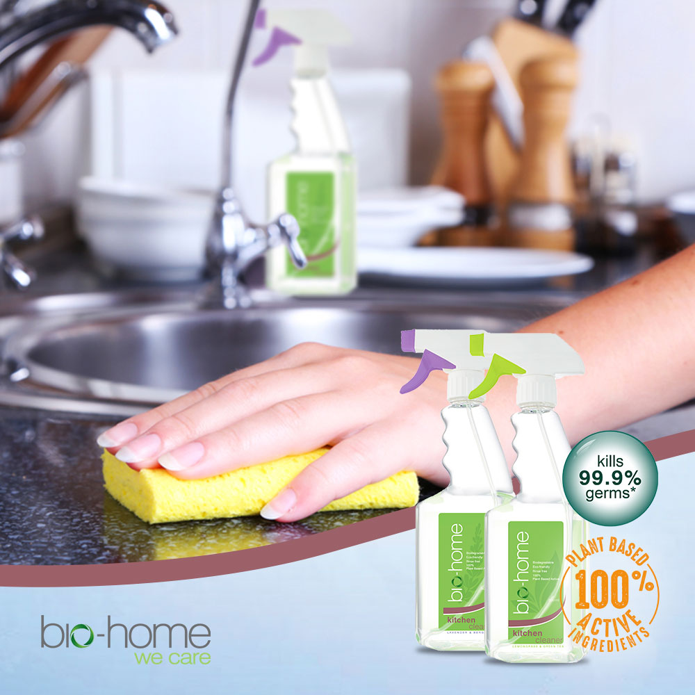Bio-home Kitchen Cleaner 500ml - LemonGrass & GreenTea | Shopee Malaysia