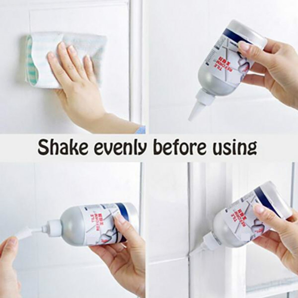 Tile Reform Grouting Gap Filler Sealant Putty DIY Tile Reform Grouting ...