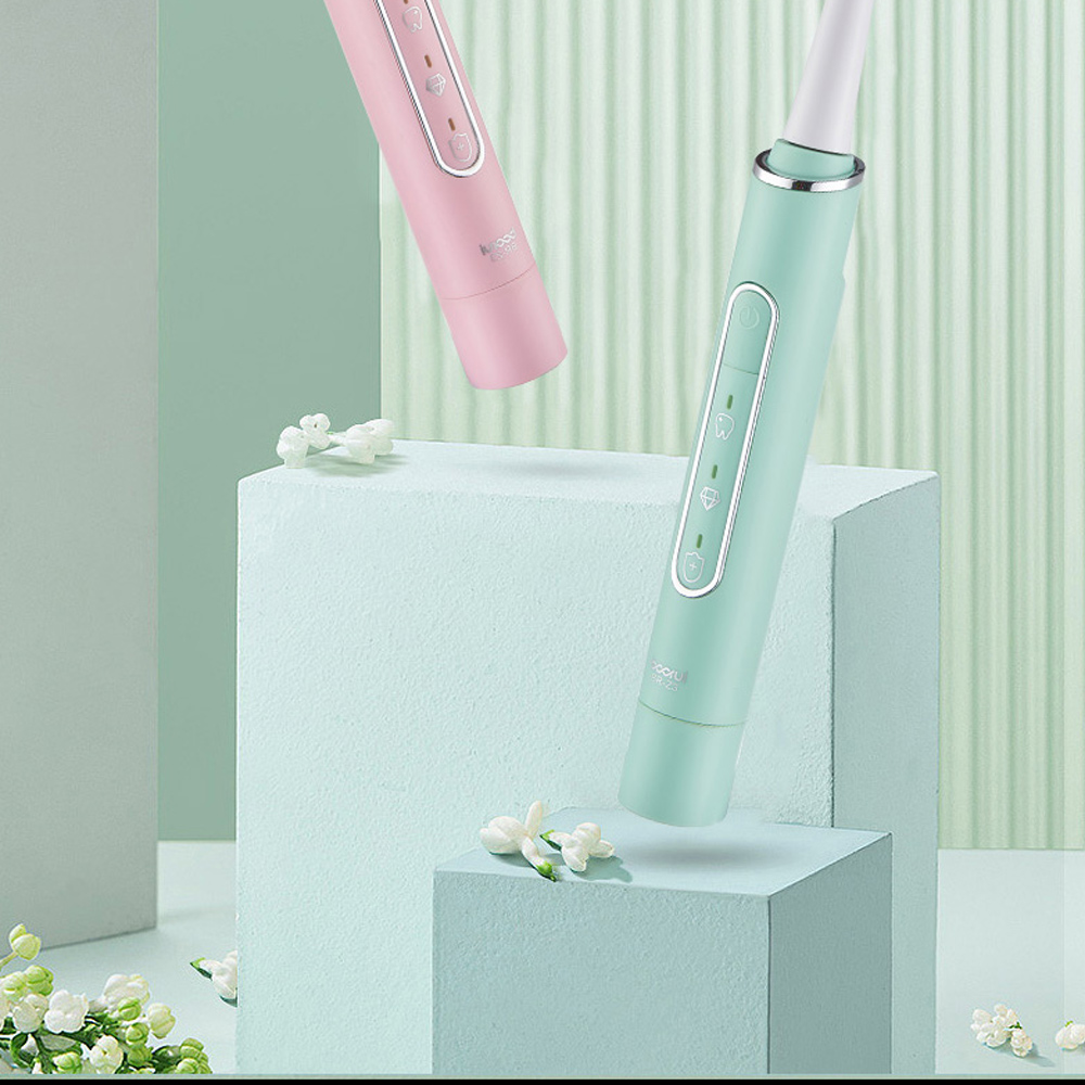 Simplus Electric Toothbrush 2In1 Washing Face&Brushing Teeth Waterproof ...