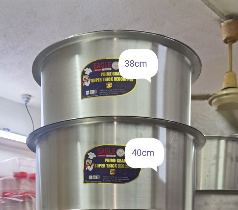 READY STOCK periuk cap helang mas tebal 38cm,40cm/pot/periuk Aluminium ...