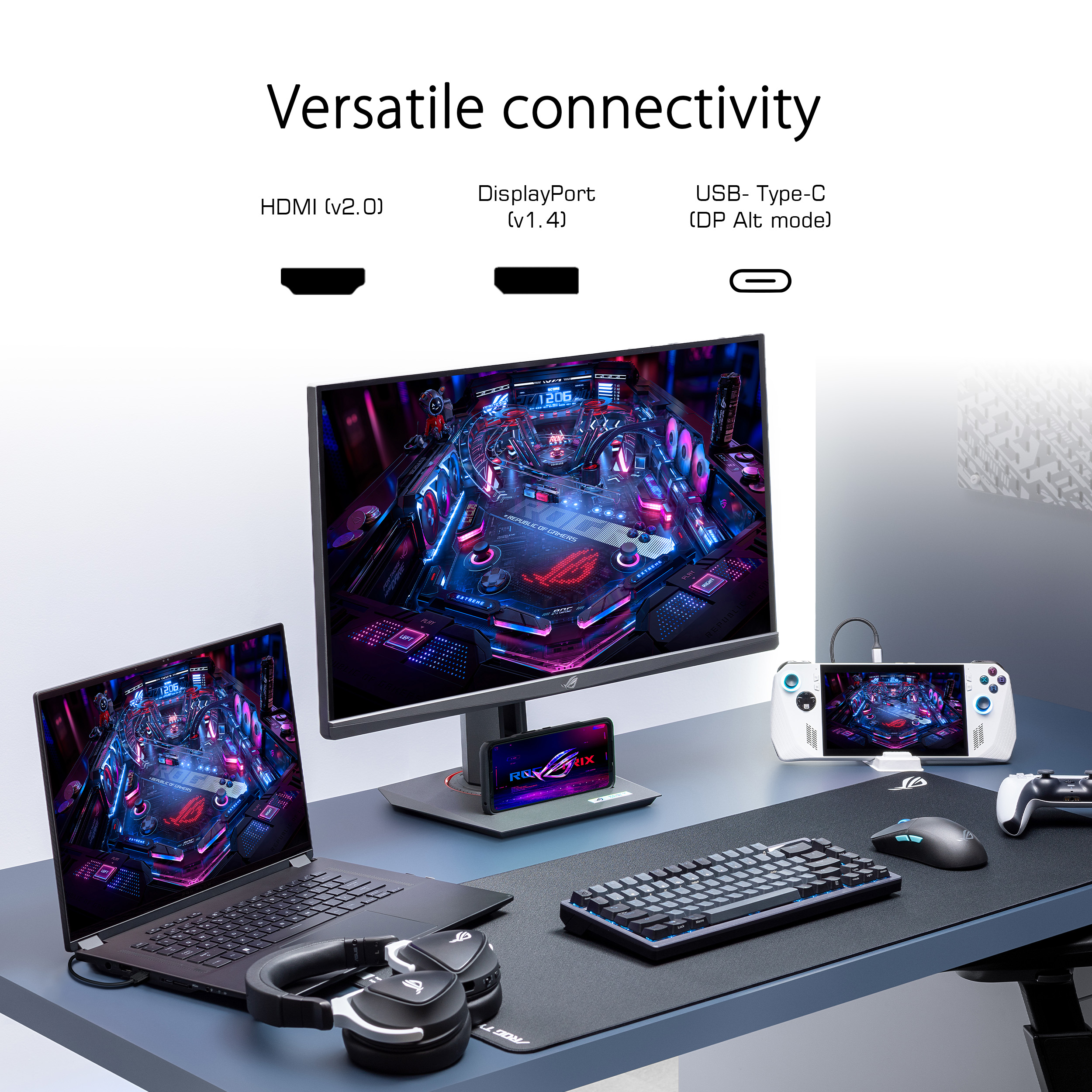 ROG Strix XG27ACS USB Type-C Gaming Monitor - 27 inch, 180Hz, G-Sync ...