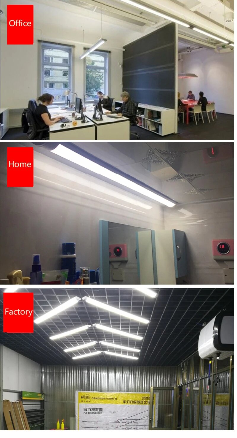 Super Bright T8 LED Daikon Diffuser Fitting - T8 Daikon Diffused Batten ...