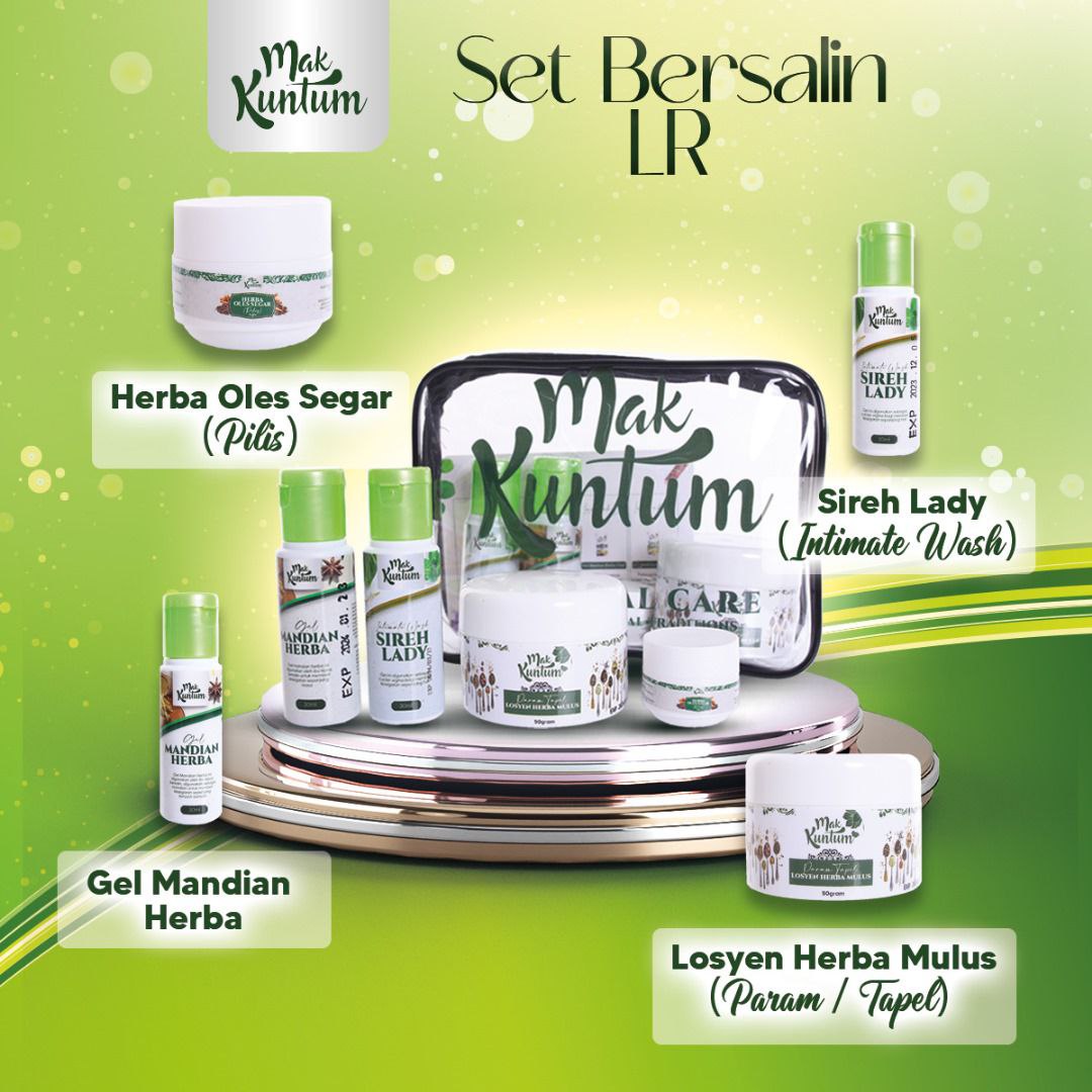 MAK KUNTUM Set Berpantang Ibu Bersalin - Labour Room Kit - Param/Pilis ...