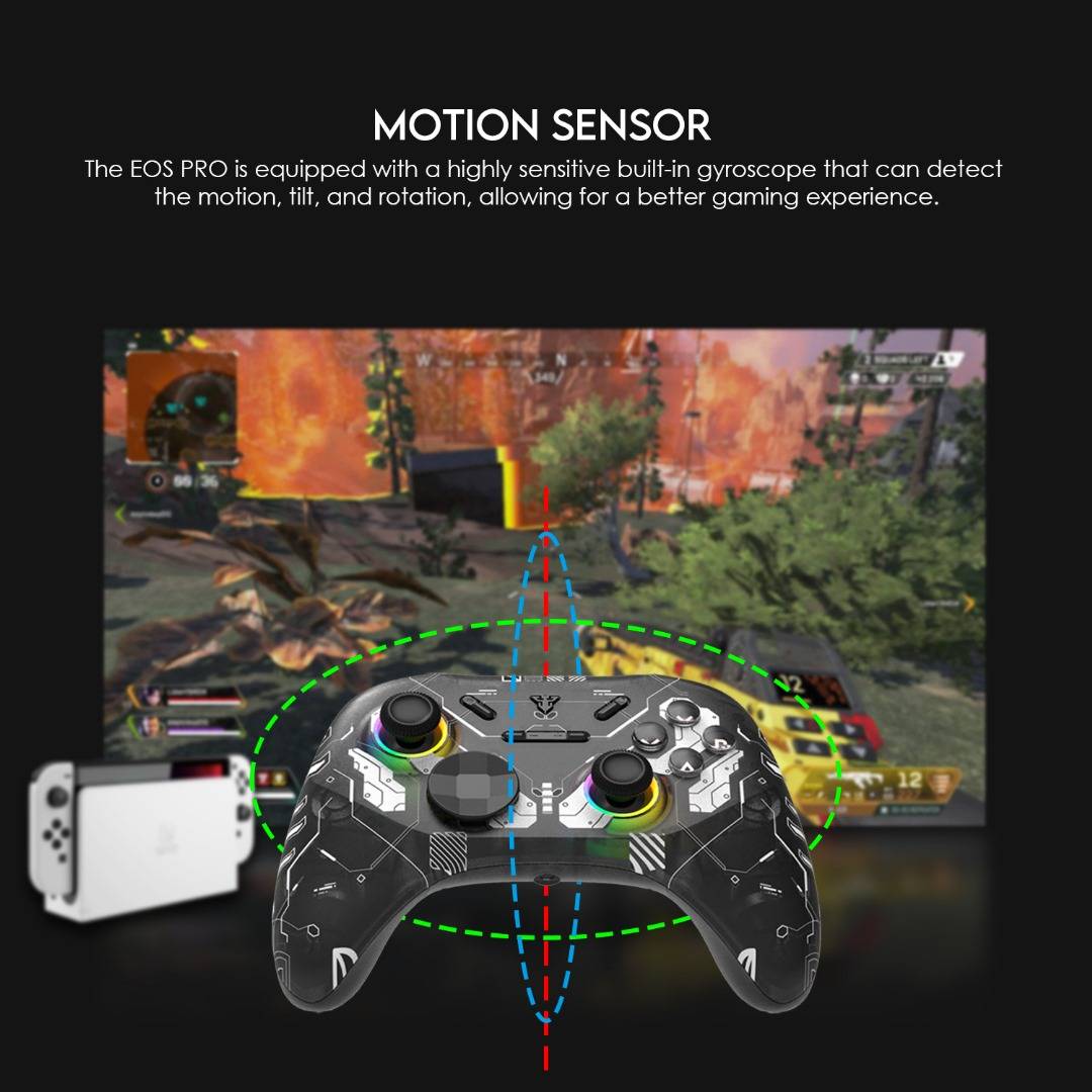 Fantech Gamepad Wireless Controller Electra EOS Pro WGP15 | 3 Modes Connection | Trigger Lock ...