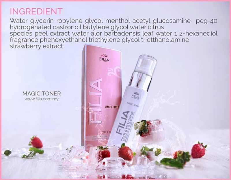 MAGIC TONER FILIA VIRAL 60ML | Shopee Malaysia