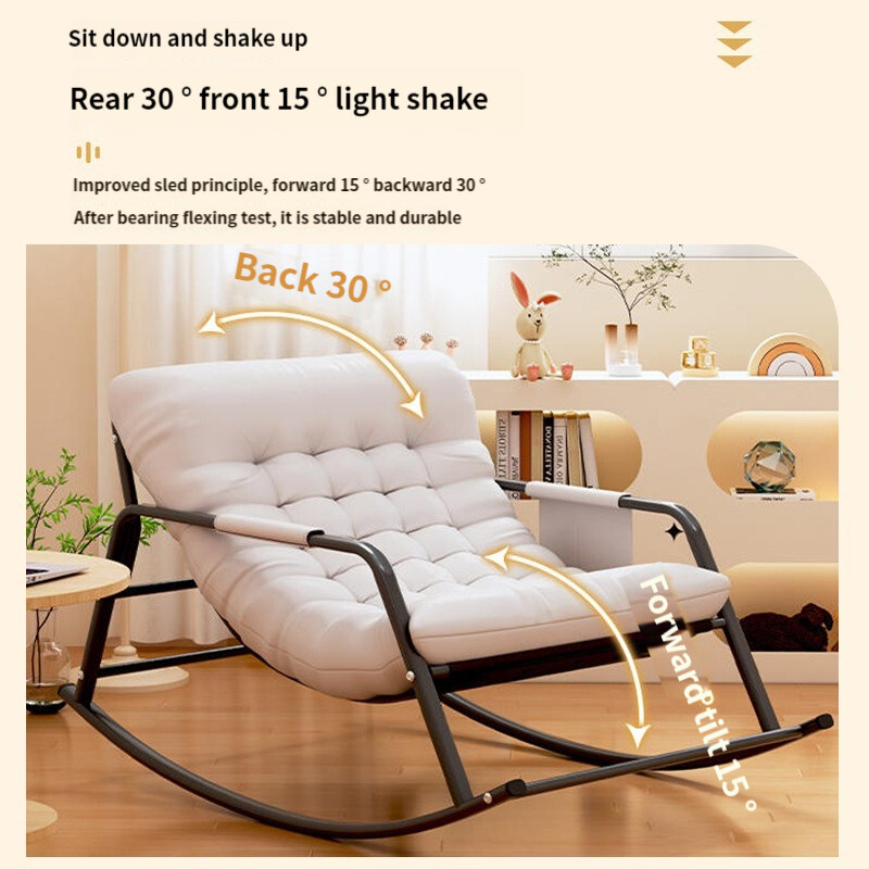 Double Rocking Chair Recline Bedroom Living Room Rocking Chair Leisure ...