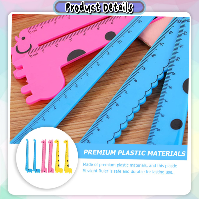 [Choo Choo Toy] 15cm Giraffe Clear Scale Ruler Birthday Door Gifts For ...