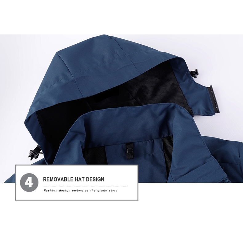 🔥[WATERPROOF]🔥 Hoodie Boleh Tanggal Topi Water-Resistant Windbreaker ...