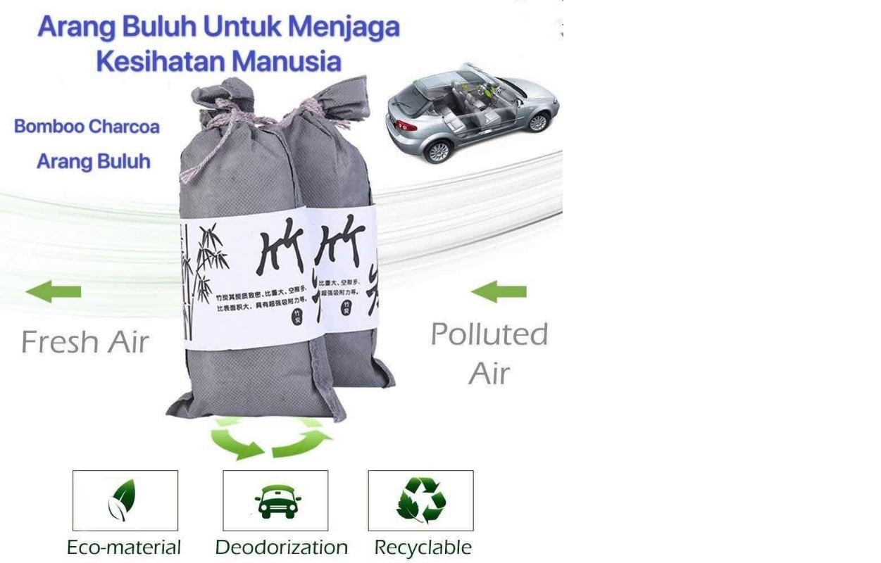 Bamboo Charcoal Bag Car Home Air Freshener Purifier Odor Remover ...
