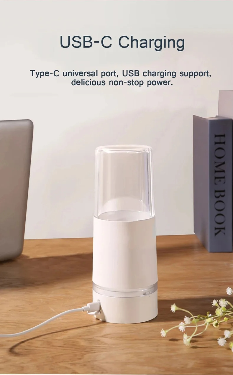 Xiaomi Mijia Portable Mini Juicer Fruit Blender 300ml Mini Juicing Cup ...